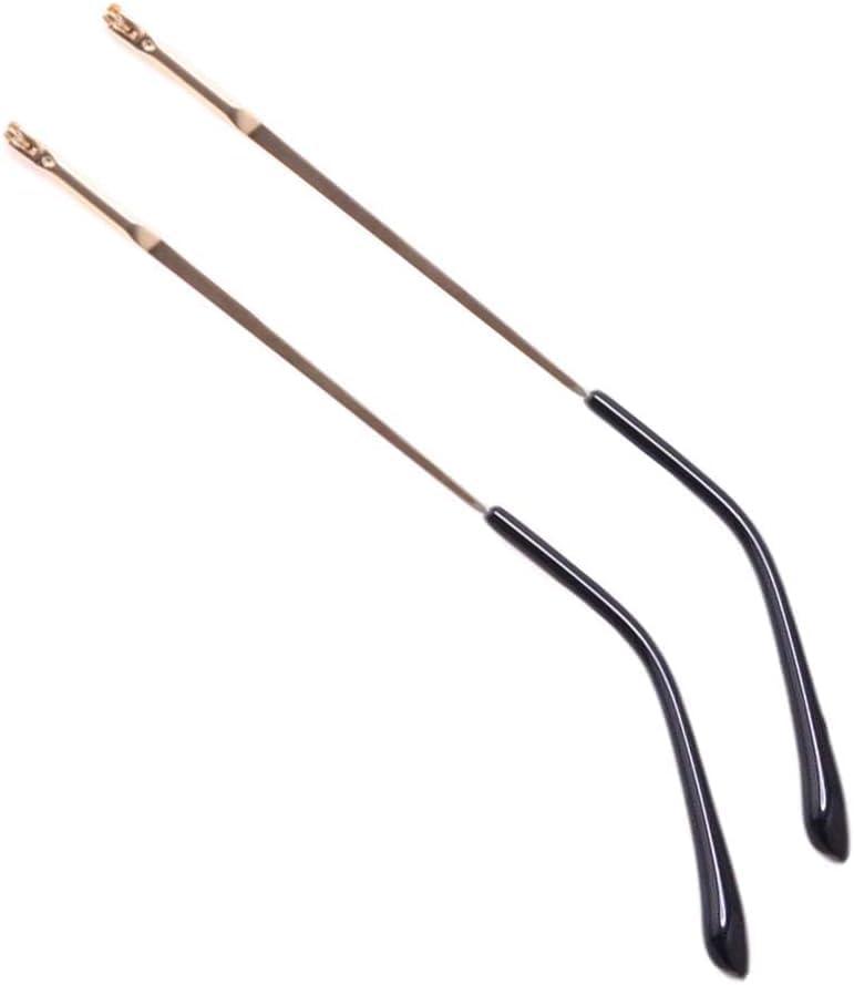 DeeboW Replacement Temples for Glasses - Matte Black Plastic Temples (1 ...