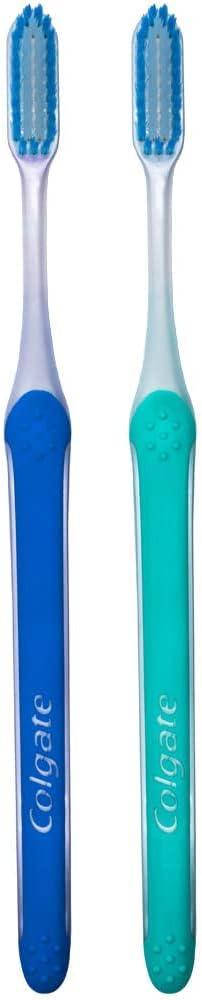 Colgate Slim Soft Ultra Compact Toothbrush Extra Soft - 2 Pack (Colors ...