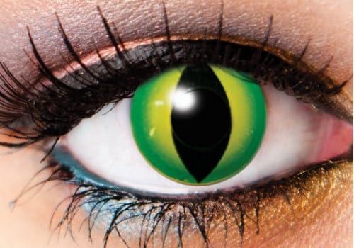 Anaconda Snake Eye Contacts - 1 Day Costume Lens for Distinctive Eye ...