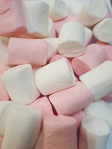 BIg Pink White Marshmallows | 400g bag of Sweets | Halal Mallows ...