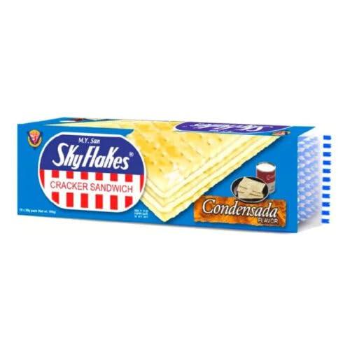 M.Y. San SkyFlakes Crackers Sandwich Cream Filling Filipino Crispy ...