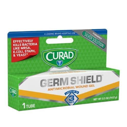 Curad Germ Shield Antimicrobial Gel 0.50 oz - Pack of 5 | Antiseptic ...