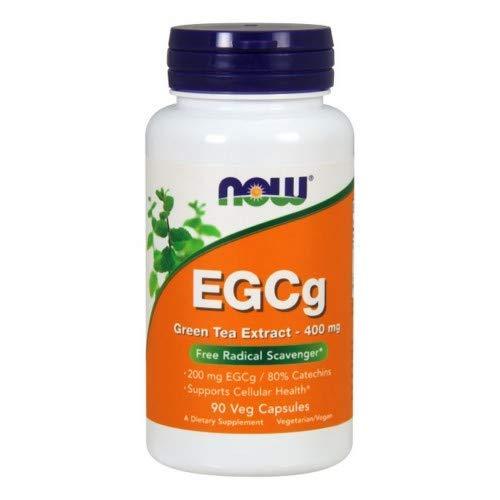 NOW Foods EGCg Green Tea Extract 400mg - 90 Vegetarian Capsules | Buy ...