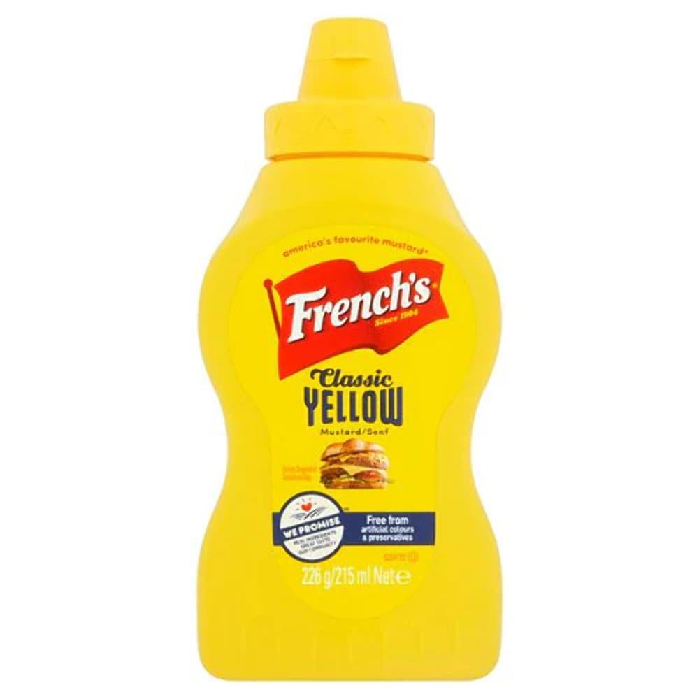 French's Classic Yellow Mustard 226g | Buy Now with Express International Delivery | GoSupps.com