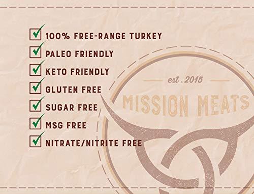Mission Meats Sugar Free Free Range Turkey Sticks - Paleo & Whole 30 ...
