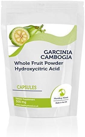 Garcinia Cambogia Whole Fruit Powder 500mg 90 Capsules Health Food ...