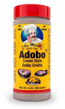 Chef Merito Adobo Creole Style (Estilo Criollo) 14 oz - Authentic ...