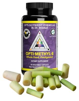 Dr. Brimhall's Opti Methyl B-High Potency Whole Food Complex B-Vitamin - Premium Quality ...
