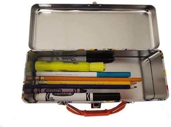 Tin Box Company Bluey Pencil Box with Handle Clasp & Hinge - Model ...