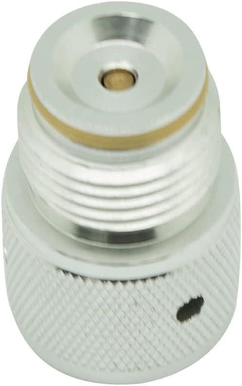 Manloney LLC Universal PCP Paintball CO2 Tank Fill Adapter to 12g 88g 90g CO2 Cartridge Capsule ...