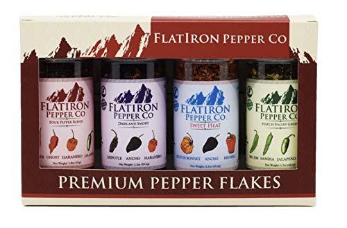 Flatiron Pepper Co 4-Pack Gift Set - Handcrafted Hot Pepper Blends ...