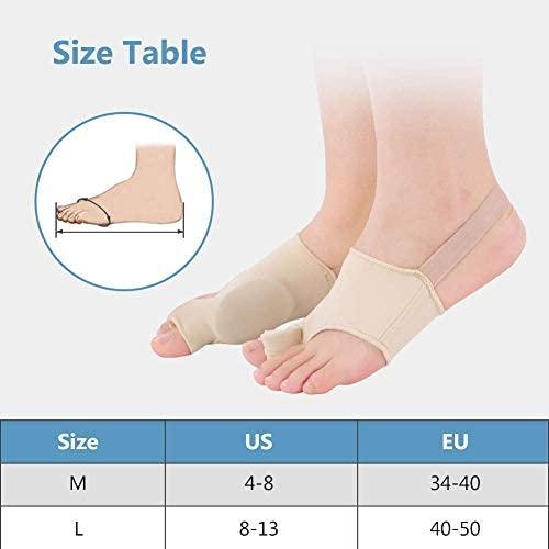 Silicone Hallux Valgus Corrector and Toe Separator - Bunion Orthopedic ...