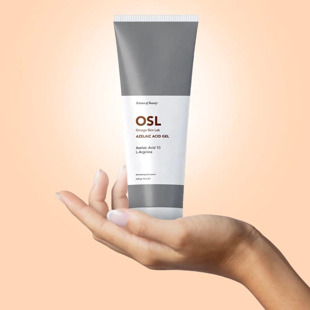 OSL Omega Skin Lab OSL Azelaic Acid 10% Anti-Blemish Gel with L ...