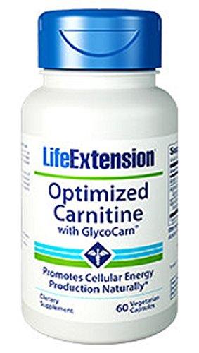 Life Extension Optimized Carnitine - Heart & Brain Health Support, 60 ...