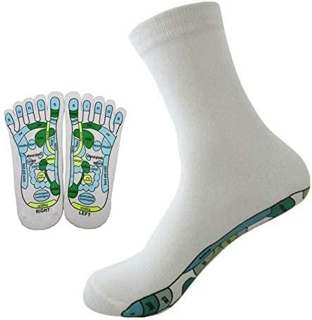 Acupressure Reflexology Socks with Massage Tools - Relieve Tired Feet ...