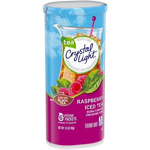 Crystal Light Sugar-Free Raspberry Iced Tea Powdered Drink Mix - 72 ...
