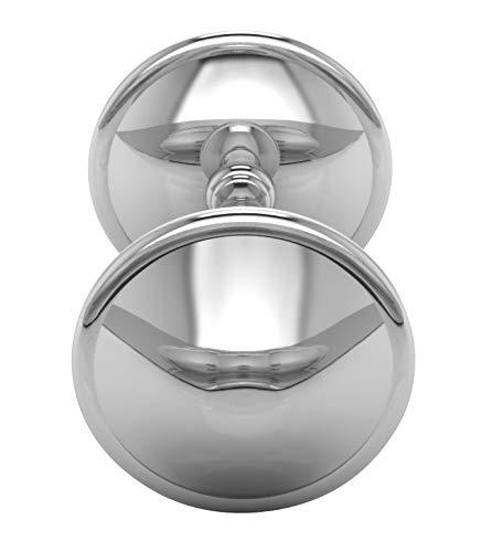 Miza Sterling Silver Baby Rattle - Plain Dumbbell Design | Buy Now with ...