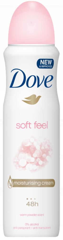 Dove Soft Feel Warm Powder Scent Deodorant 150ml - 5.07oz | Pack of 1 ...
