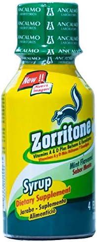 Zorritone Mint Flavored Cough Syrup | Fast-Acting Cold & Flu Relief ...