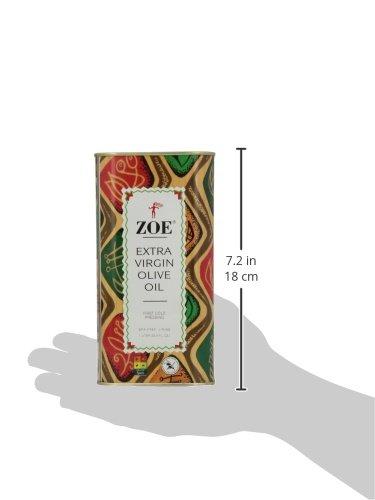 ZOE Extra Virgin Olive Oil 33.8 Fl Oz - Premium Quality, Cold-Pressed ...