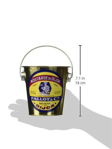 Edmond Fallot Dijon Mustard 15.8oz Jar in Tin Pail - 1 Pack | Buy Now ...