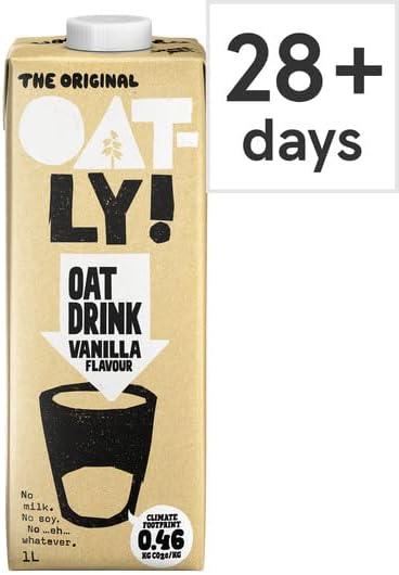 Oatly Oat Drink Vanilla Flavour 1L | Buy Now with Express International Delivery | GoSupps.com