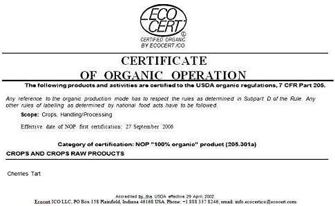 CherryFlex by FruitFast - 100% Red Tart Organic Cherry Concentrate ...