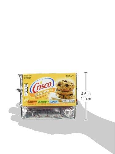 Crisco Baking Sticks Butter Flavor 20oz (Pack of 2) - All-Vegetable ...