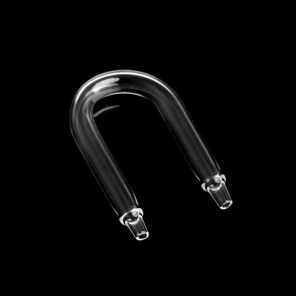 Premium Aquarium Accessories: Transparent Glass Pipe U Oxygen Diffuser ...