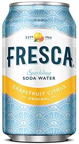 Fresca Original Citrus Sparkling Soda Water 12 oz Can - Pack of 18 (216 ...