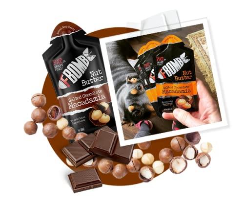 FBOMB Macadamia Nut Butter Packets - Keto Fat Bombs - Low Carb Paleo ...