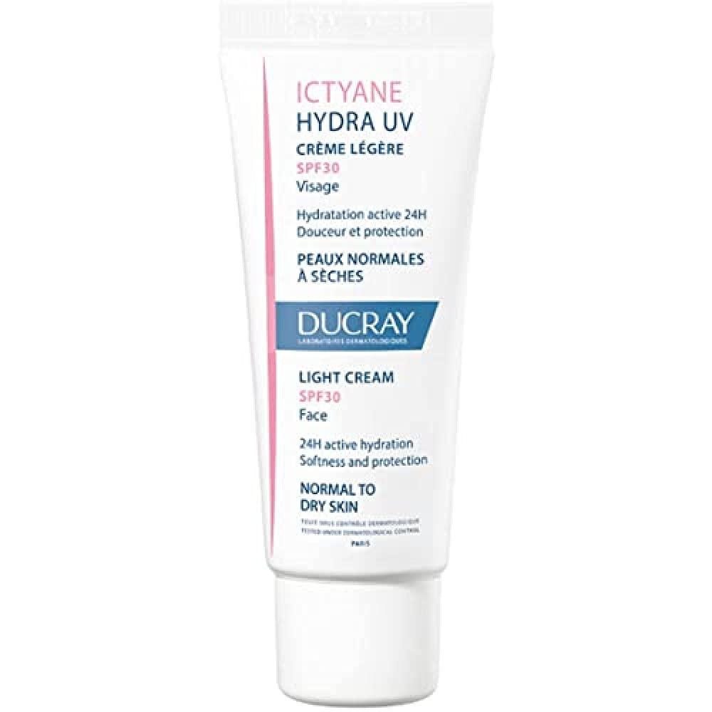 Ducray Ictyane Hydra UV Light Cream SPF 30 Face 40ml