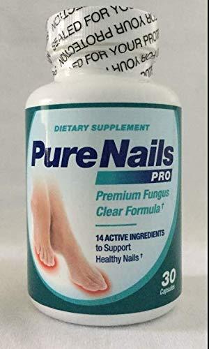 Pure Nails Pro Premium Fungus Clear Formula - 30 CT Capsules | Effective Nail Fungus Treatment