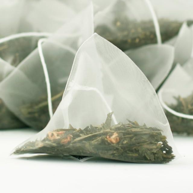 Summer Strawberry Green Tea -15 Biodegradable Pyramid Tea Bags
