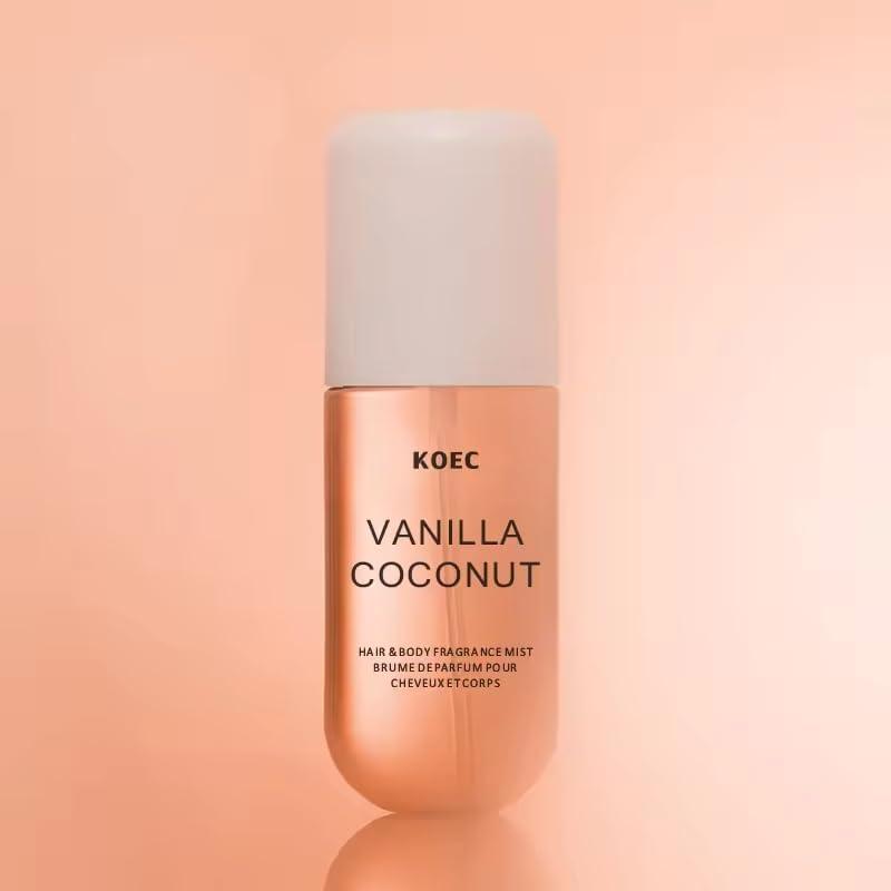 Koec Vanilla Coconut Perfume 50ml Body & Hair Fragrance Mist Women Men ...