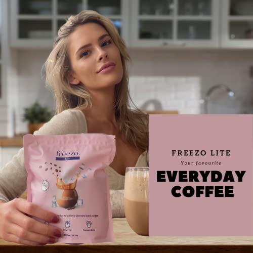 Freezochino Lite Iced Coffee Frappe Latte - No Sugar Added 155 Cal - 1 ...