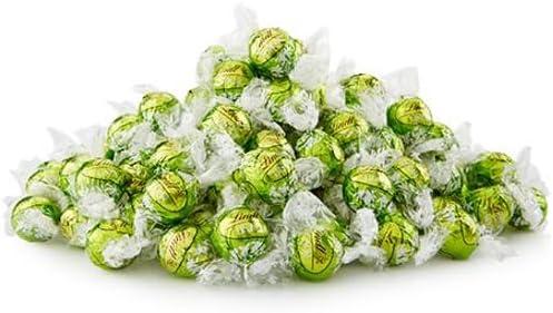 Lindt Lindor | Pistachio Milk Chocolate Green Truffle Balls (24 ...
