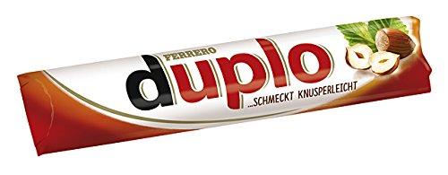 Duplo Chocolate Bars - 40 Individually Wrapped Crispy Waffles in Milk ...