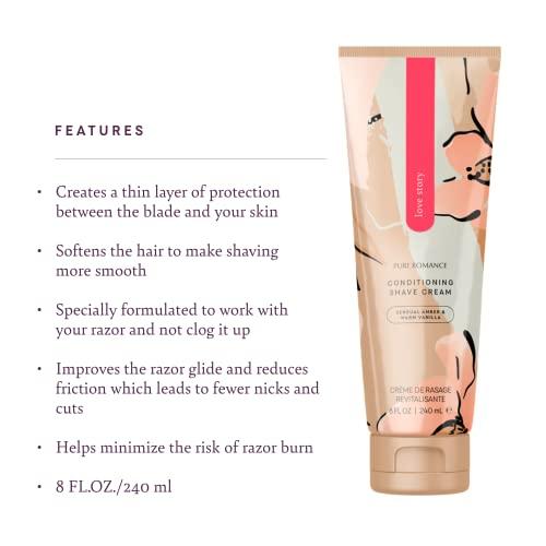 Pure Romance Coochy Cream Conditioning Scented Shave Cream For Women
