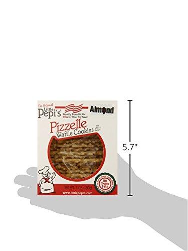 Little Pepi's Almond Pizzelles - 7 Ounce | Delicious Italian Cookies ...
