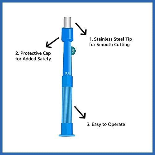 MedBlades Box of 10 Sterile Disposable Biopsy Punches - Stainless Steel ...