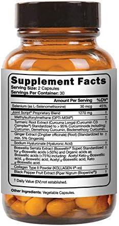 Suzy Cohen Joint Script: Joint Support Supplement with Hyaluronic Acid ...