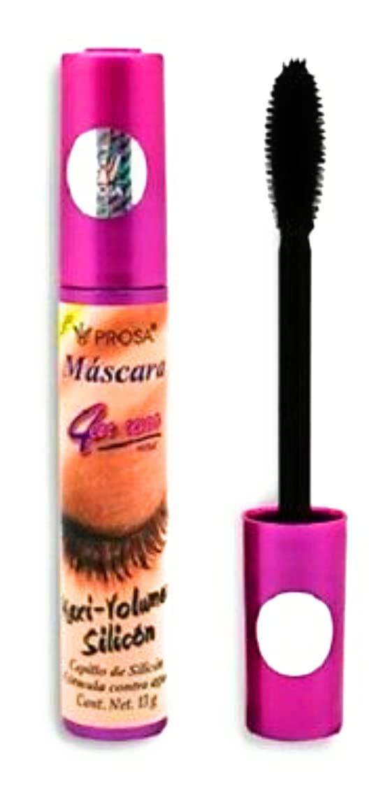 PROSA Eyelash Mascara Silicon Maxi-Volumen 4 en 1 - Ultimate Volume and ...