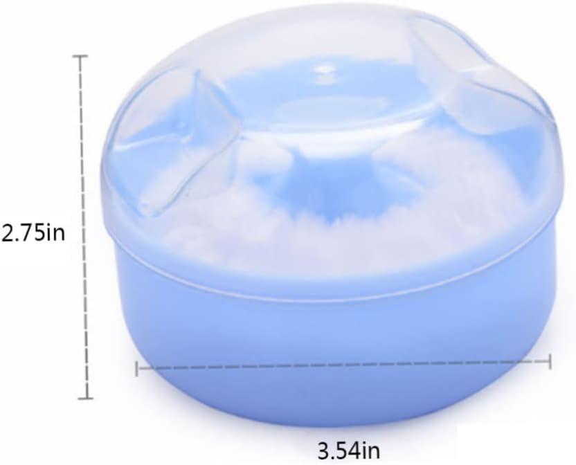 Buy Baby Powder Puff with Box - Large 9x4 cm Body Powder Puff Container ...