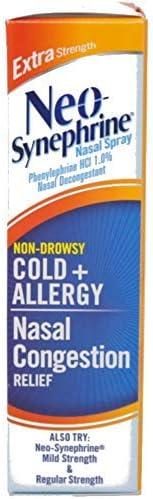 Neo-Synephrine Extra Strength Nasal Spray 0.50oz - Value Pack of 2 ...
