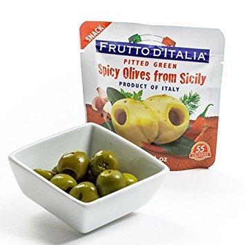Green Spicy Pitted Olives 1.1oz (Pack of 10) - Premium Quality in ...