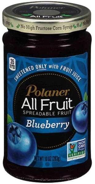 Polaner All Fruit Spreadable Fruit Pack - Strawberry, Raspberry ...