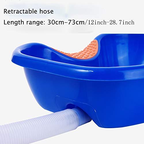 Portable Bedside Shampoo Basin with Head Cushion & Hose - Ideal for ...