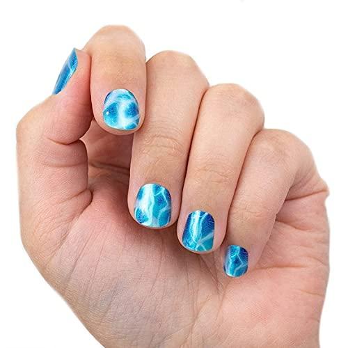 Color Street Pool Intentions Nail Polish Strips - Long-Lasting and Easy ...