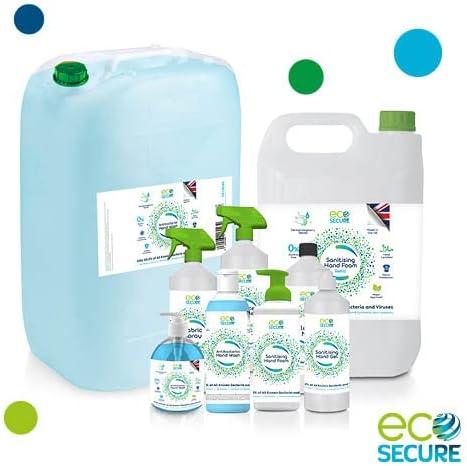 Ecosecure Alcohol-Free Hand Sanitiser Gel 100ml | Kills 99.99% Bacteria ...